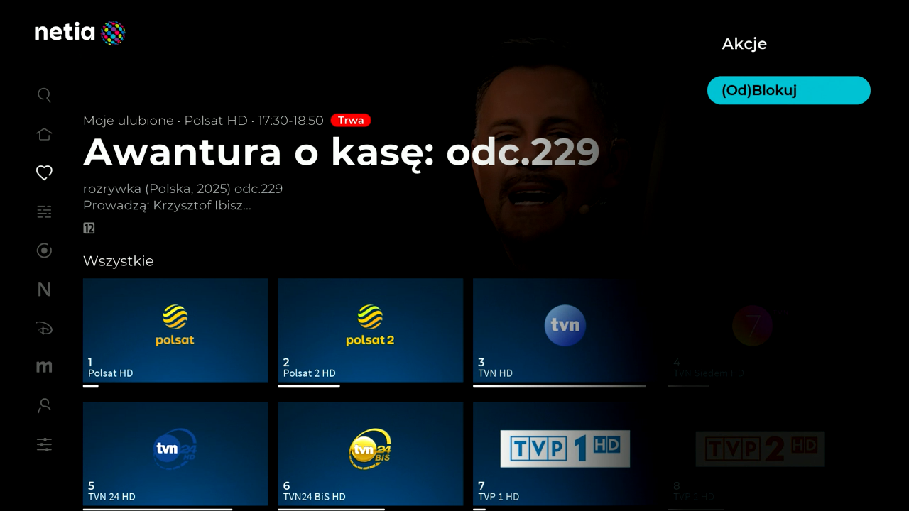 Telewizja – parametry i konfiguracja urządzeń - Netia